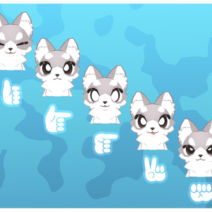 Squishy Base Chibi VRChat Furry Avatar - drawforfood - BOOTH