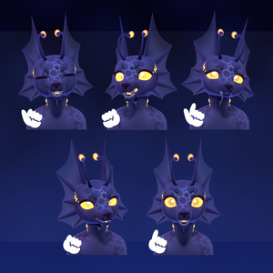 Mewchi, Chibi/Kemono Furry Kitty Cat Base VRChat Avatar - drawforfood ...