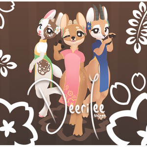 Squishy Base Chibi VRChat Furry Avatar - drawforfood - BOOTH