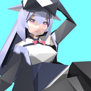 【VRChat】256 龍のヨルちゃん 256 Yoll-chan the Dragon【3Dアバター】[3D Avatar ...