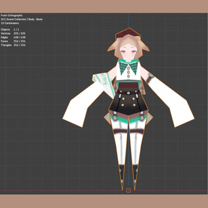 【VRChat】256 桔梗 256 Kikyo 【3Dアバター】[3D Avatar] - Kasder's Booth - BOOTH