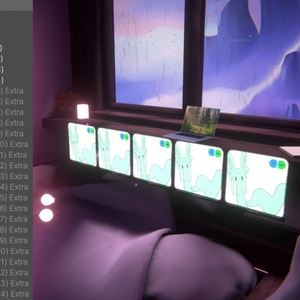 Midnight Rain | VRChat World - rosefall - BOOTH