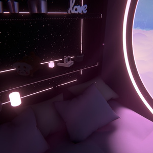 Midnight Rain | VRChat World - rosefall - BOOTH