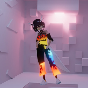 Emo-Fashion-(YOLL) COMBO_KIT - bleachstreaks - BOOTH