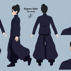 [VR CHAT/ VTUBER] Gojo Satoru student ver. 2nd season (VRM file) - ELI ...