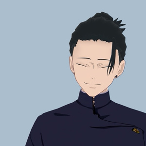 [VR CHAT/ VTUBER] Gojo Satoru student ver. 2nd season (VRM file) - ELI ...