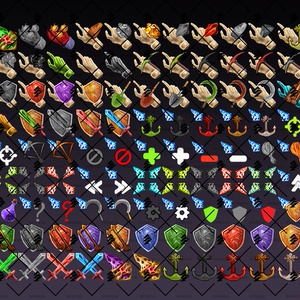 RPG Anime Cursors & RPGアニメカーソル - Wenrexa Entertainment - BOOTH