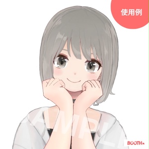 【Vtuber・配信者向け】手のイラスト素材_人差し指をほっぺに【商用利用OK】 - スーパーレモネード🍋BOOTH店 - BOOTH