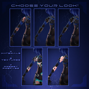 [VRC] Runa/Luna (ルナ) + MimiRuna Soft & Smooth Joint Covers - polybunny ...