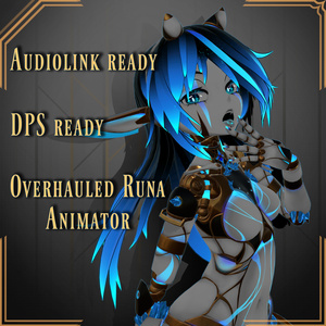 [VRC] Runa/Luna (ルナ) + MimiRuna Soft & Smooth Joint Covers - polybunny - BOOTH