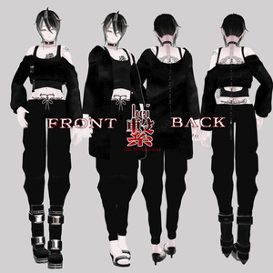 【VRoid texture】ignite/VRoid model unisex tattoo textures/ZEPTO002 ...