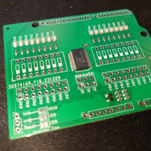 74HC595 ドットマトリクスLED制御用Arduinoシールド - ElectroRam Studio - BOOTH