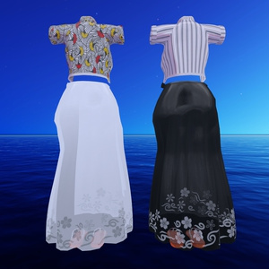 【Lasyusha用】Fiore Nero【Modular Avatar対応】 - APEXから逃げた - BOOTH