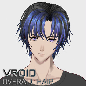 Zeno【Hair/髪】(VRoid) - Iris Moon Verse - BOOTH