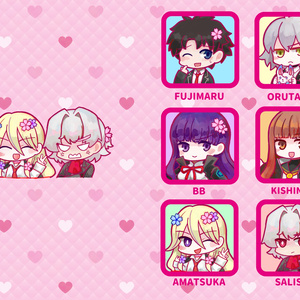 FGOホログラムチェキ風カード - yoakeblue - BOOTH