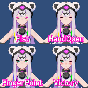 Nimbus ニンバス VRChat Avatar - Inevanable's VRChat Avatars and Assets - BOOTH