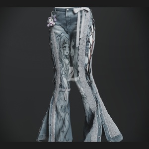 KNEE BELT PANTS 森羅 - Shinra - lesh - BOOTH