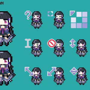 Hex Haywire Mouse cursor pack 3.1 - shu3holic - BOOTH