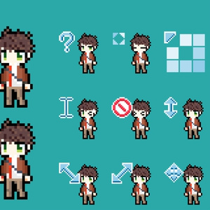 Hex Haywire Mouse cursor pack 3.1 - shu3holic - BOOTH