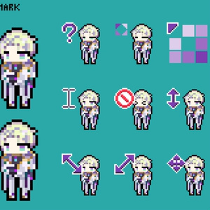 Hex Haywire Mouse cursor pack 3.1 - shu3holic - BOOTH