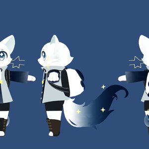 NKD Protogen - VRChat Avatar 3D Model - Nukude's Stuff - BOOTH