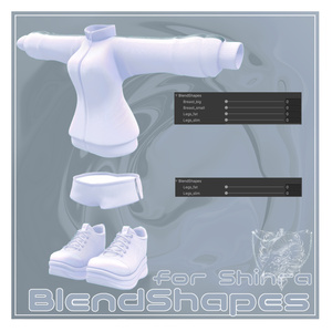 【複数アバター対応】Straight Jacket【VRChat想定】 - Ornament Corpse - BOOTH