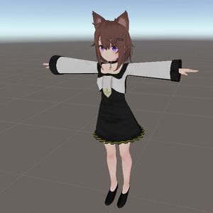 [受付嬢さん用]下駄(VRChat想定) - pace's store - BOOTH