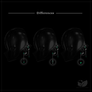 Icy Chain -Chain Collar- 【VRChat】 - chocomintou-shop - BOOTH