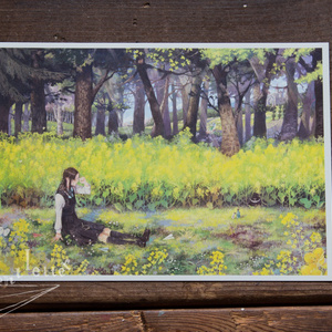 A5カード『あいにきたよ』 - silent letter BOOTH店 - BOOTH