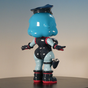 ソフビ スラコ （ゴーストブルー）soft vinyl suraco ghost blue color - studiomarusan - BOOTH