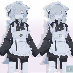 【リリースセール ~6/2】【真冬ちゃん対応】ローファー ＋SNOW 【簡単ポン置き】 - ChashibuOWan (COW) - BOOTH