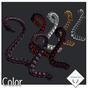 [VRChat] メデューサ(眼鏡蛇)/シェイプキー,アニメーション付)【3Dモデル】 - Hemlighet-Deer - BOOTH