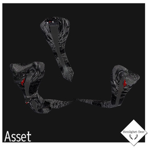 [VRChat] SeirenFin.V3(人魚)のお耳【3Dモデル】 - Hemlighet-Deer - BOOTH