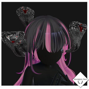 [VRChat] SeirenFin.V3(人魚)のお耳【3Dモデル】 - Hemlighet-Deer - BOOTH