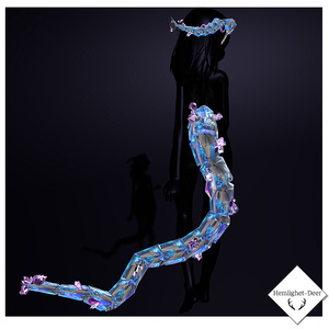 [VRChat] LIE (2種 / 尻尾アセット.MA対応) 【3Dモデル】 - Hemlighet-Deer - BOOTH