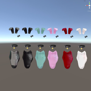 リメイク版 VRchat向けオリジナル3Dケモノアバター「珠々羅(しゅしゅら)」 - ココナッツショップ - BOOTH