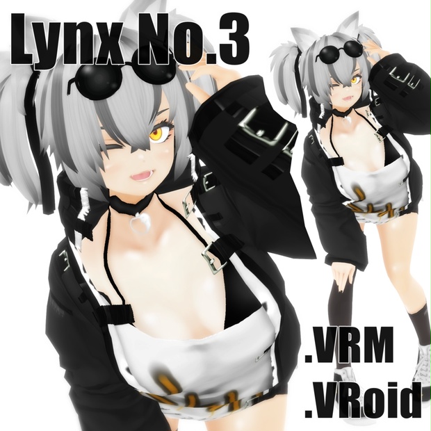 ''Lynx No.3'' VRM.VRoidモデル - YSSS. - BOOTH