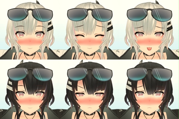 赤面 【Leeme&Reeva用】 - うねうや＞＜ - BOOTH