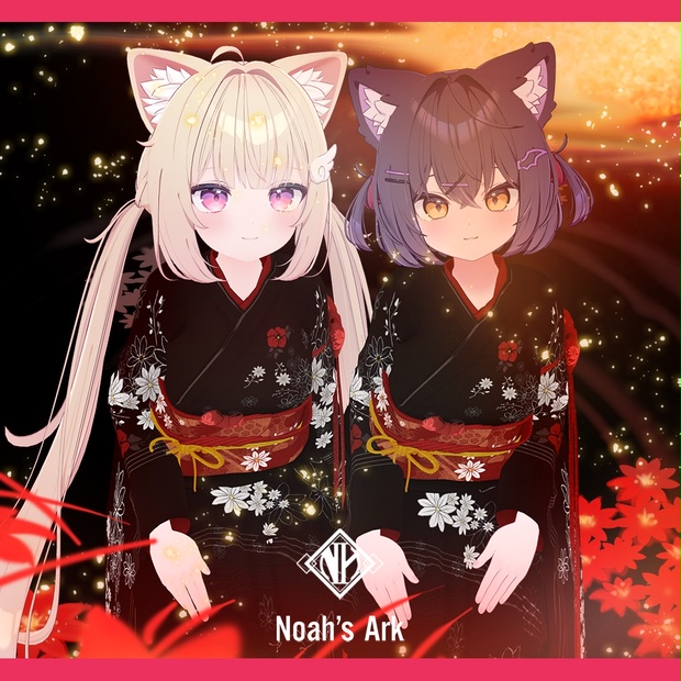 「シフォン-Chiffon-」「ショコラ-Chocolat-」【3D衣装モデル】手鞠 - Noah’sArk【α】 - BOOTH