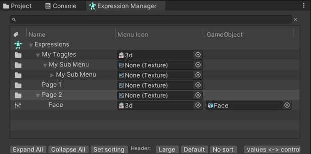 VRChat - Expression Manager - CyproNET - BOOTH