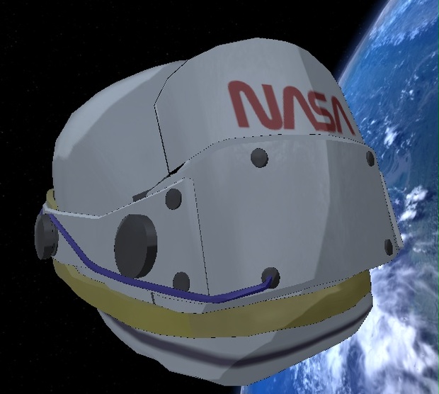 NASA VR Helmet (Hmd) From 1980s - TheKally - BOOTH