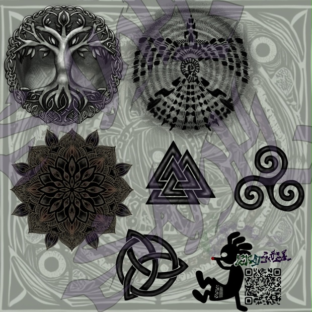 Tattoo Set OnePoint【VRC想定】 - ににのらくがき屋 - BOOTH