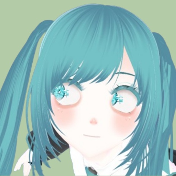 無料Miku Vroidモデル (FREE Miku Vroid model) - bispiefan - BOOTH