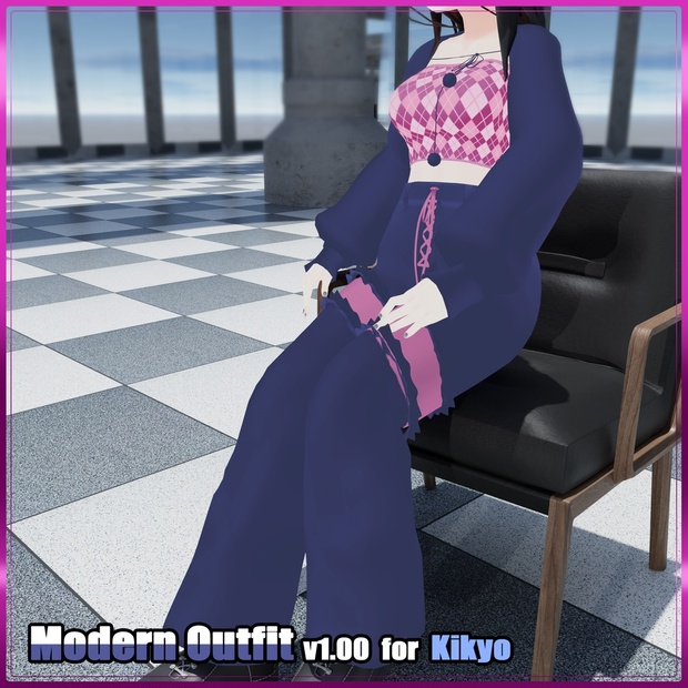 [Free]Modern Outfit v1.00 for kikyo - HarisenStudio - BOOTH