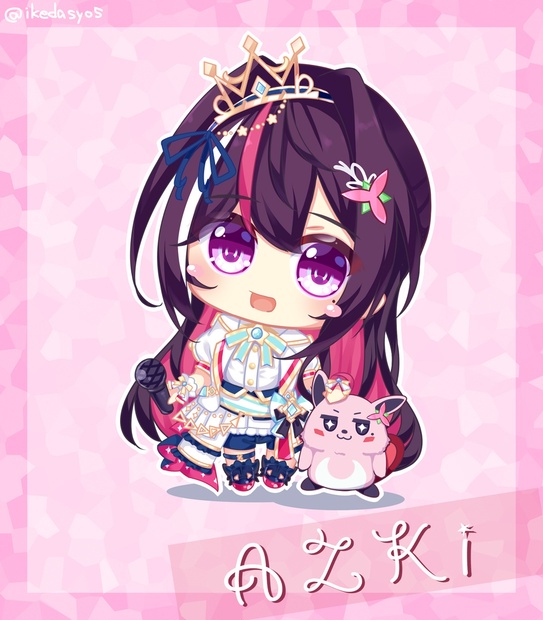 SD AZKi Ver.ブライド衣装 - アーツダイアログ Booth通販 - BOOTH