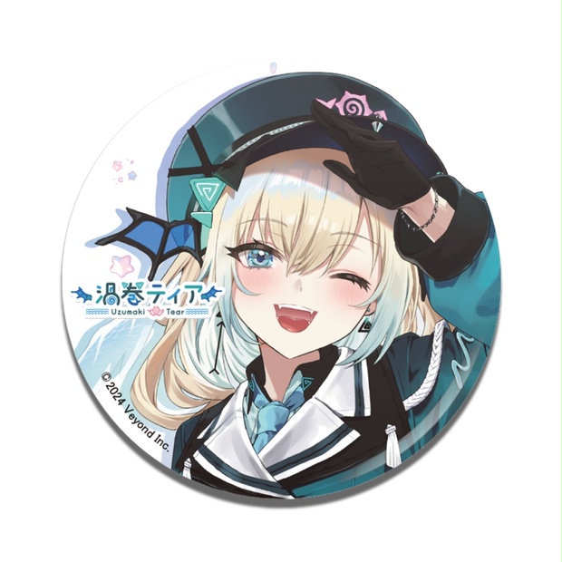 【VEYOND所属記念 受注生産】缶バッジ【渦巻ティア】 - VEYOND【公式】 - BOOTH