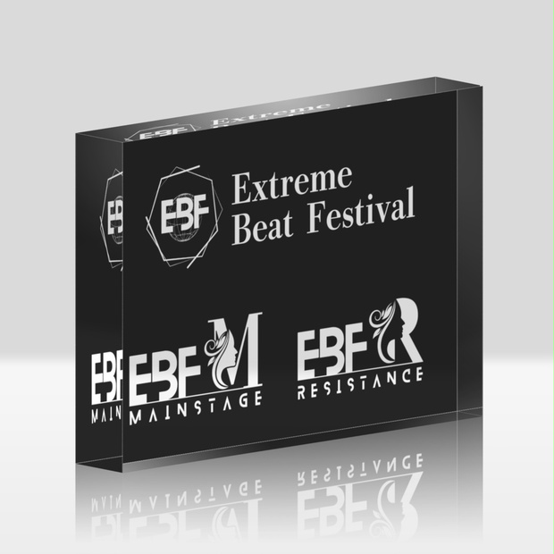 EBFオリジナルアクリルブロック - EBF Shop - BOOTH