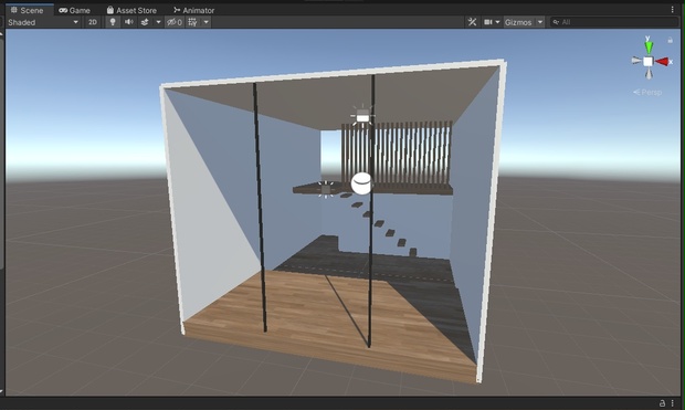 【サポート終了】UnityのCubeで作った家①【ワールドアセット】 - ぱんだ庫 - BOOTH