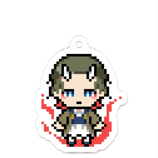 MYCOEドット絵アクリルキーホルダー(Ver.02) - 夏季語織創作処shop - BOOTH