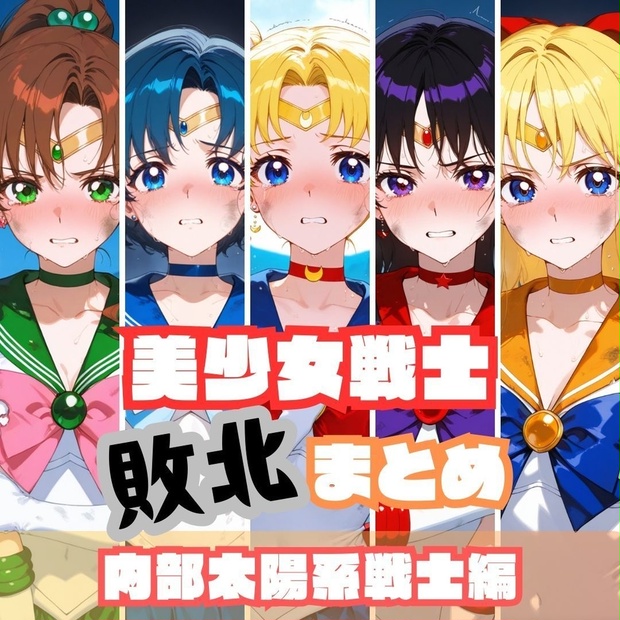 美少女戦士敗北まとめ 内部太陽系戦士編 - memento-forest - BOOTH